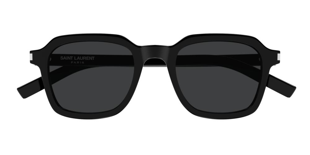 Saint Laurent Slim Sun Sl 715 Unisex Black Squared Sunglasses ...